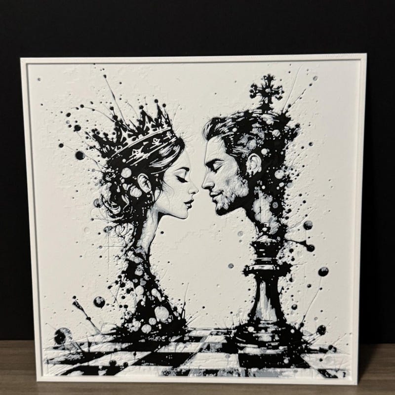 Checkmate Painting Prints - Etsy
