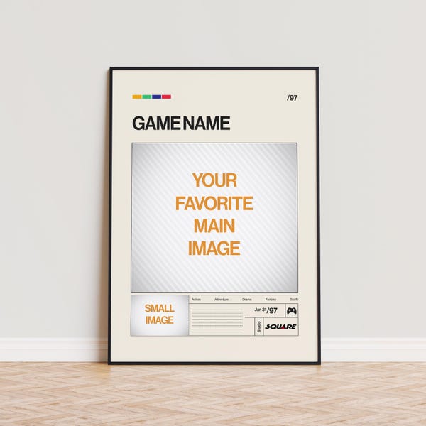Gaming Poster - Etsy UK