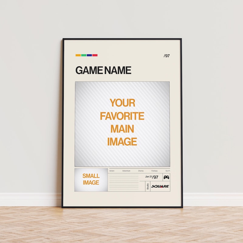 Video Game Posters - Etsy UK