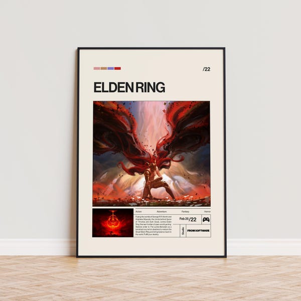 Elden Ring Poster - Etsy