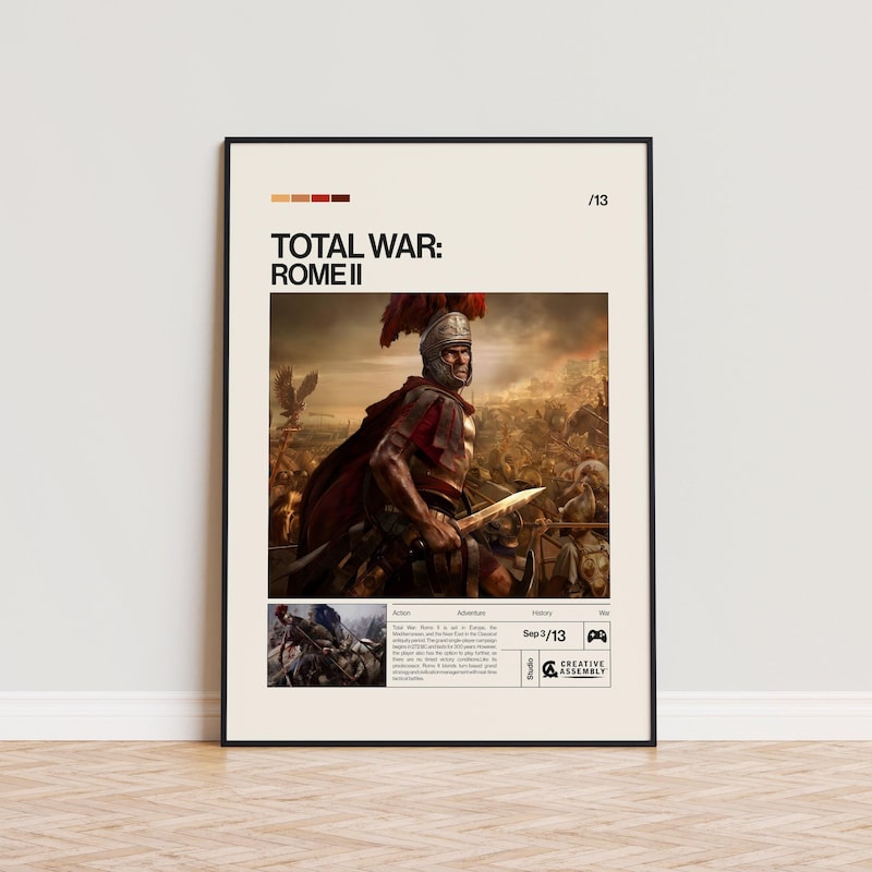 Total War Poster - Etsy