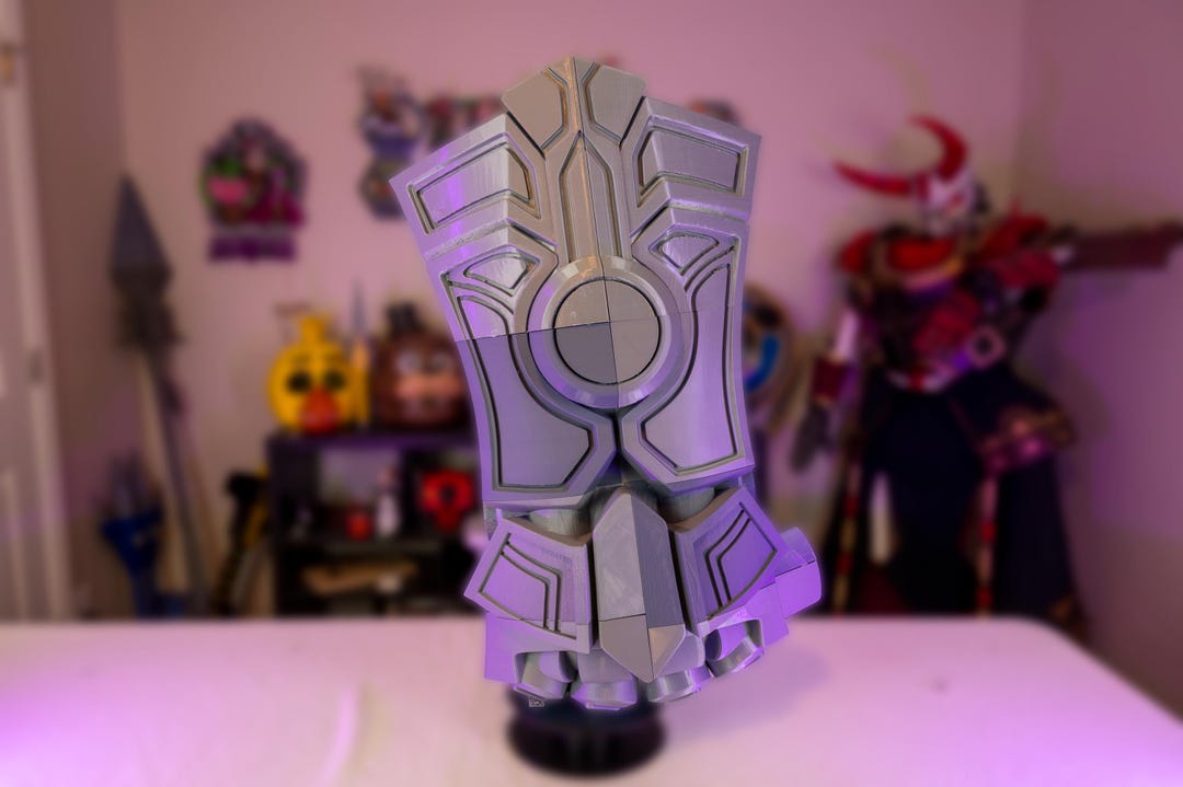 Arcane Tech Hex Gauntlets – 3D Printed Power Fist Cosplay Prop (30”) - Etsy