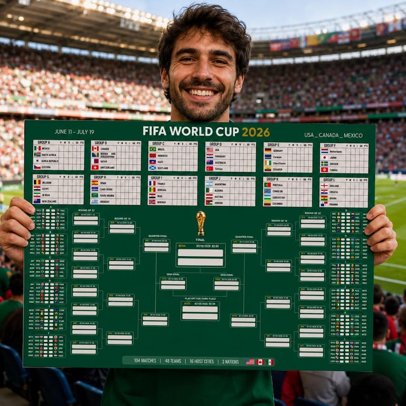 World Cup 2026 Poster Print - Etsy