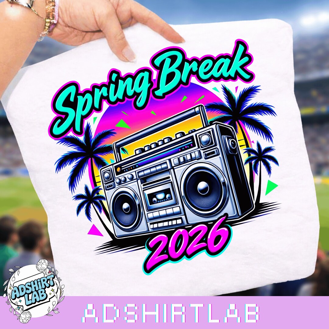 Spring Break 2026 Png , Spring Break Squad, Funny Spring Break Png ...