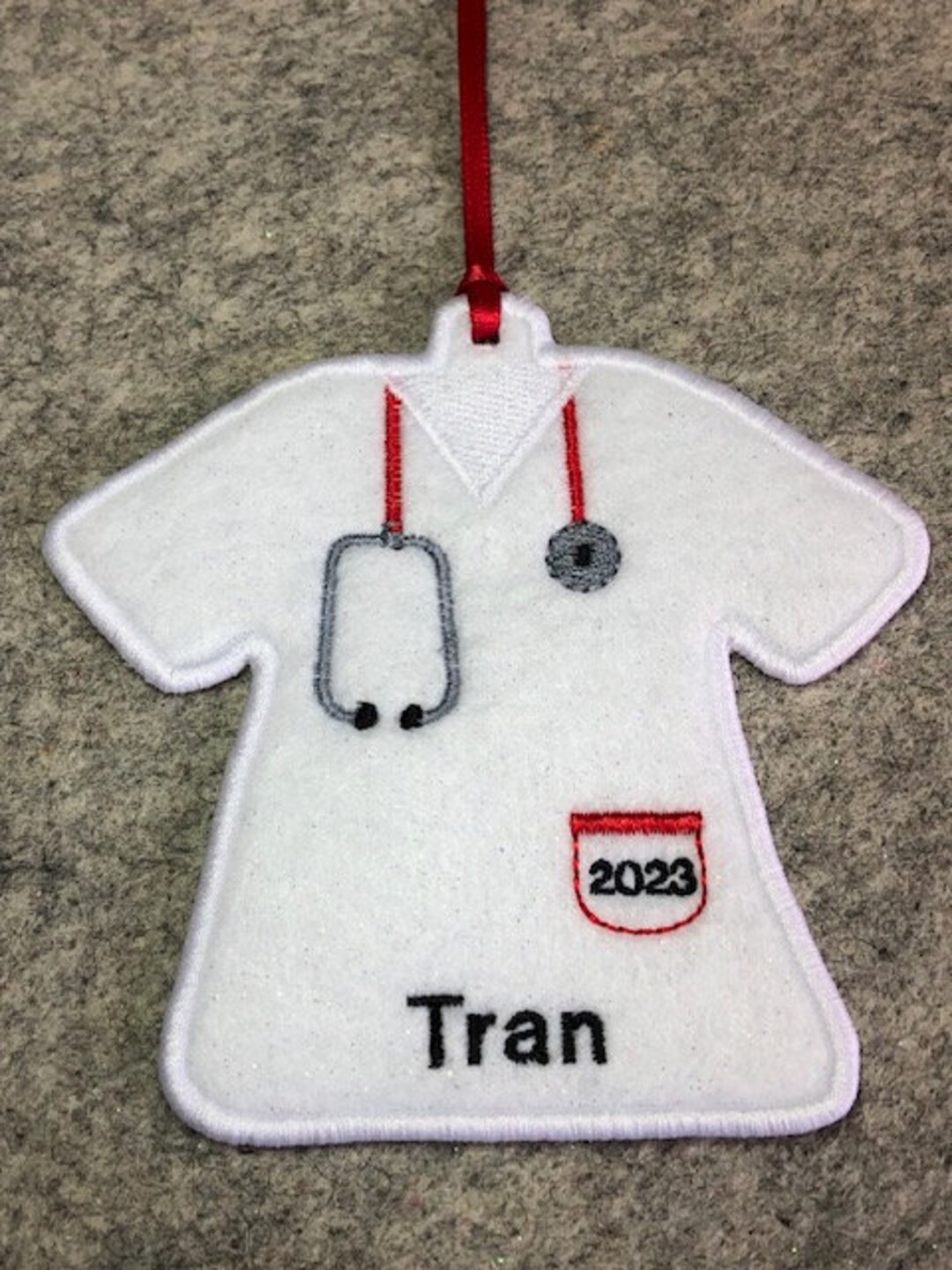 Personalized Doctor, Nurse, Lab Technician, Medical Assistant Ornament ...