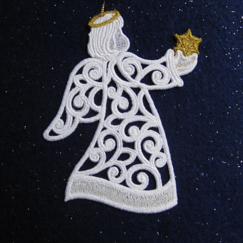 Filigree Angel - Etsy