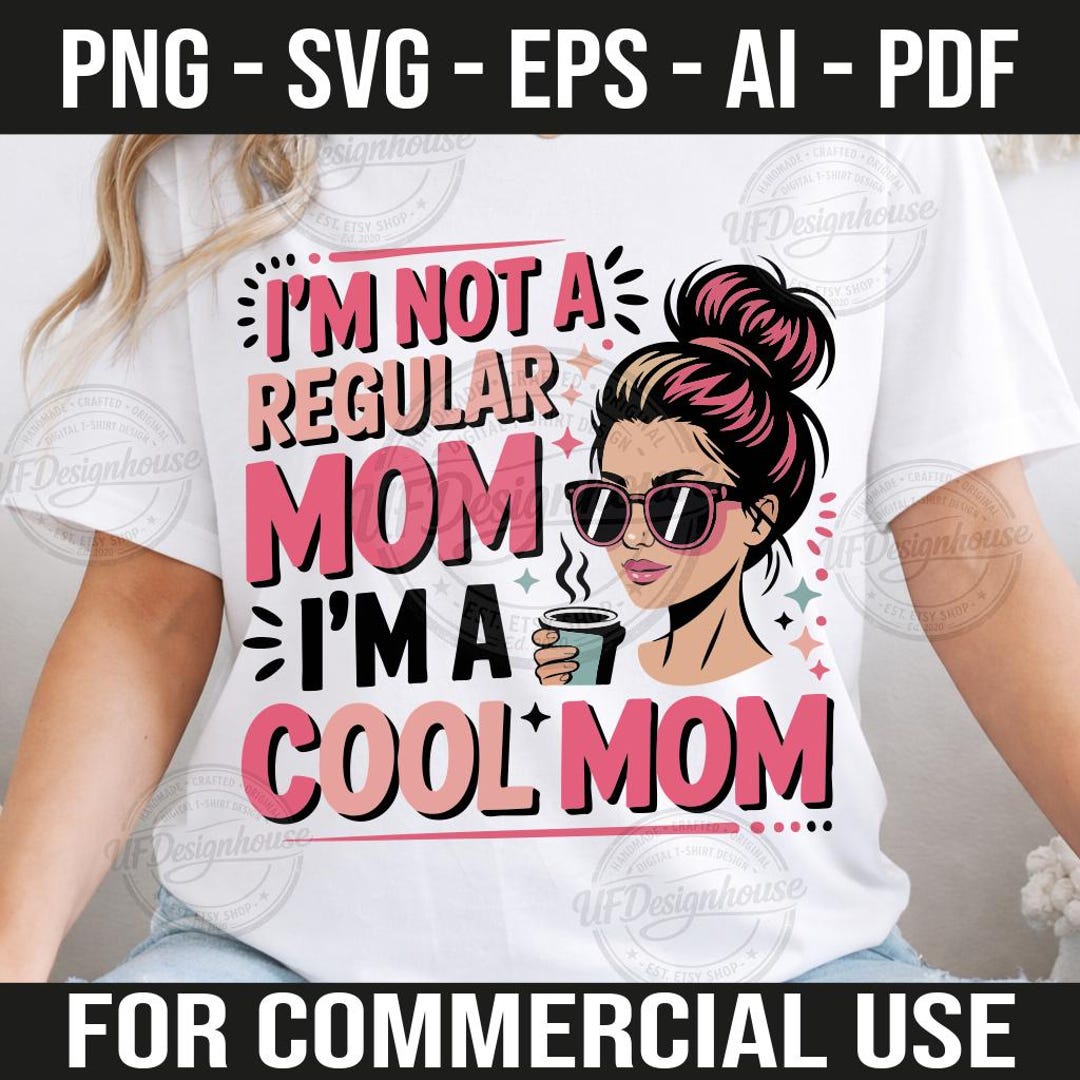 Mom SVG Bundle: Trendy Mother Graphic Design (digital Download) - Etsy
