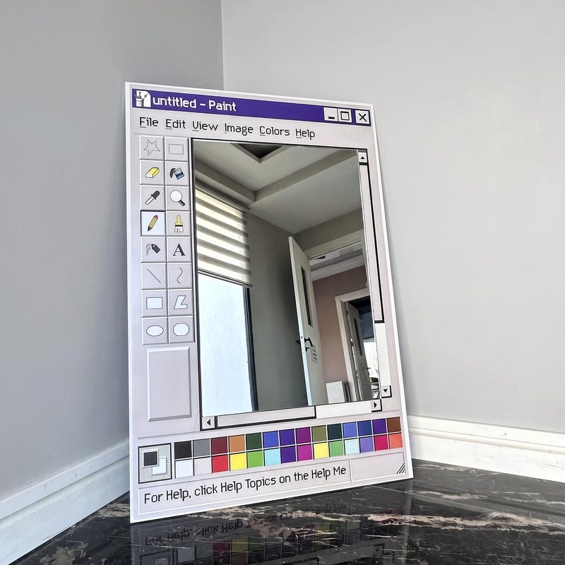 Pixel Art Mirror - Etsy