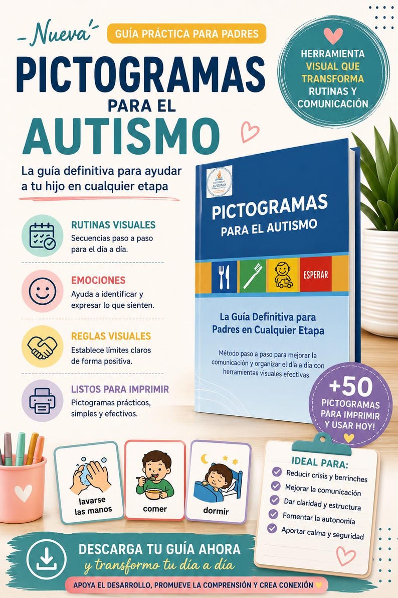 Guide imprimable de pictogrammes pour l'autisme - Routines visuelles ...