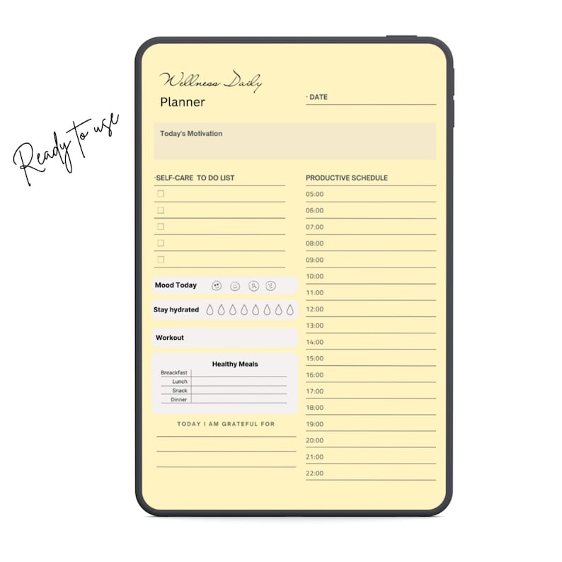 Beauty Salon Daily Planner, Wellness Business Scheduling, Entrepreneur ...