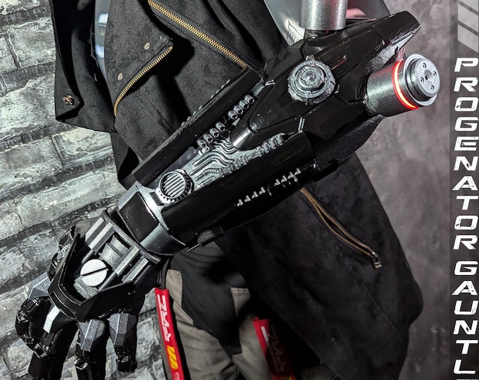 PULSE//V3:NANO Sound Reactive LED Cyberpunk Gauntlets (bracer Variant ...