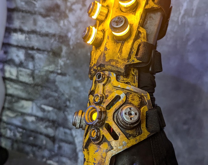 Power Node SINGLE Gauntlet - Cyberpunk Ultra Bright LED Original Design ...