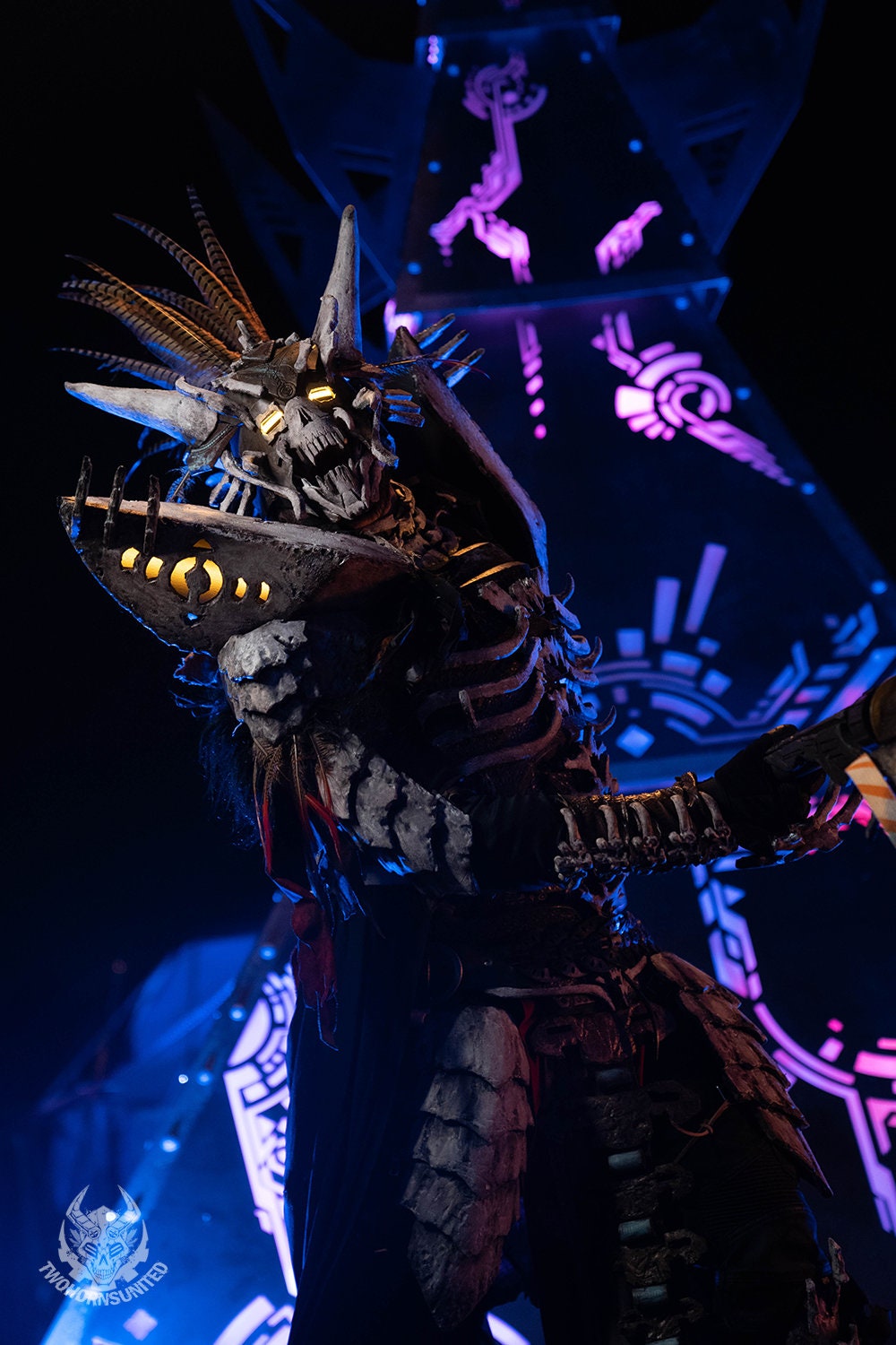 The Necro King Original Design Helmet Wearable Art Bone Armor Lord Full ...