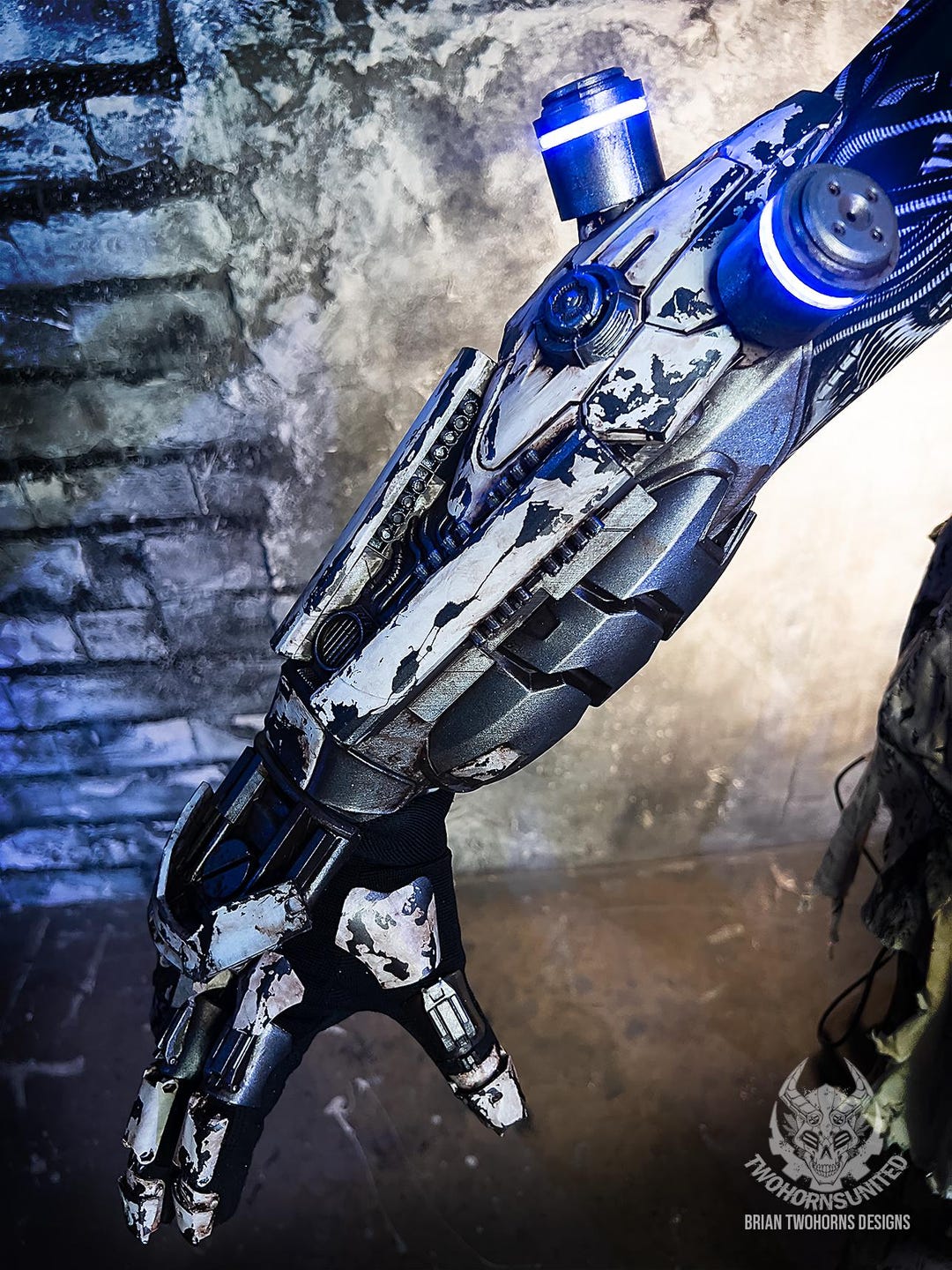 Progenitor V1 Arm Augmentation - Cyberpunk Light up LED Original Design ...