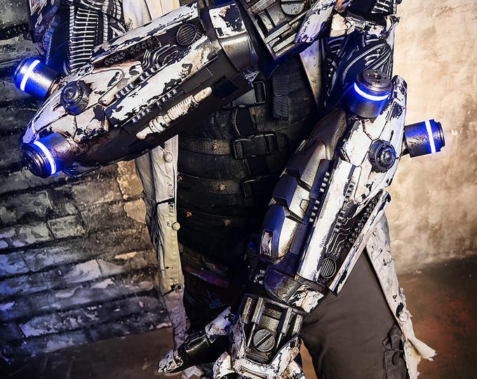 Progenitor V1 Arm Augmentation - Cyberpunk Light up LED Original Design ...
