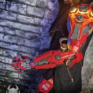 Progenitor FULL Arm Augmentation - Cyberpunk Light up LED Original ...