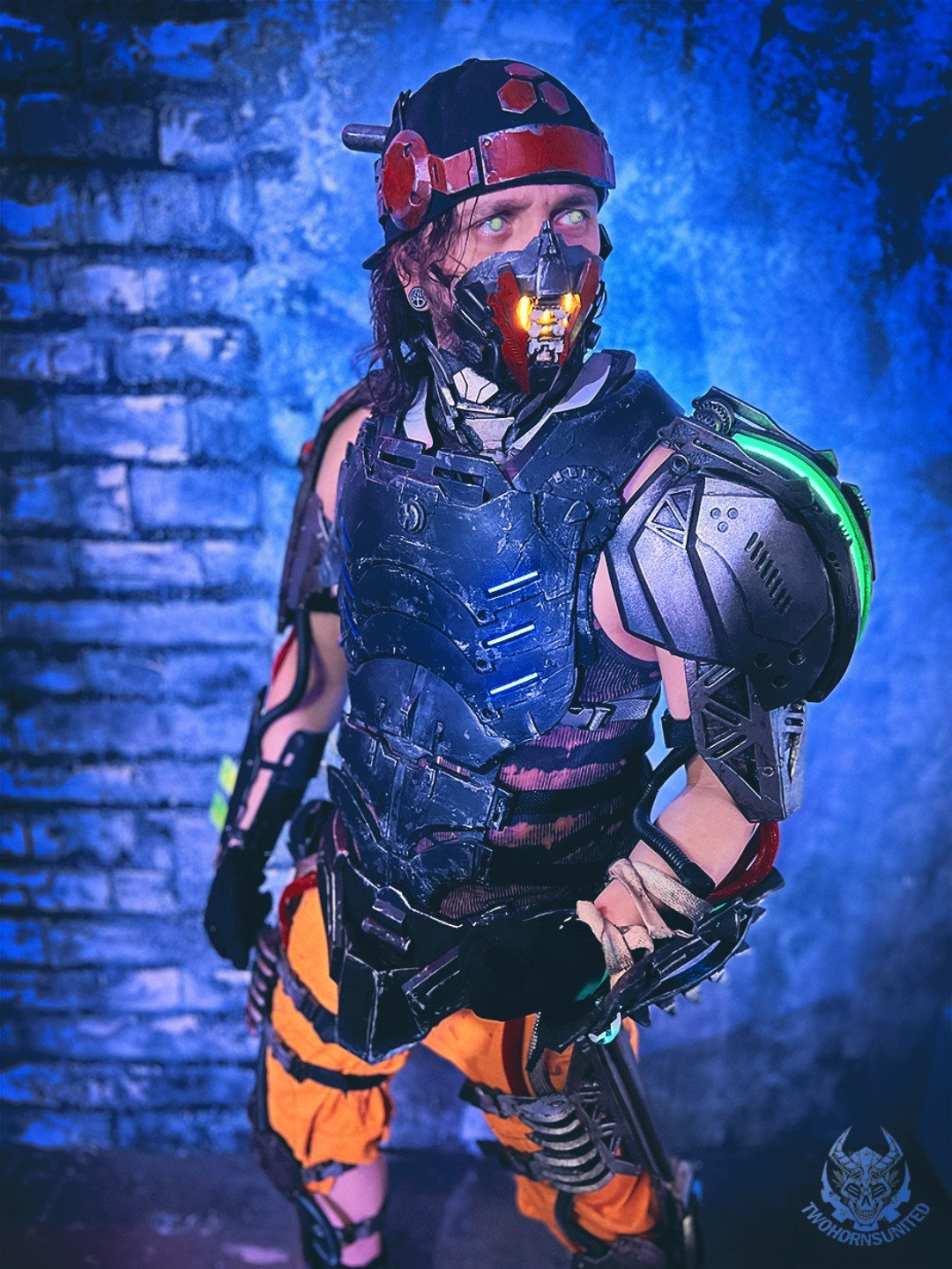 Cyberpunk Exo Light Compact Suit Human Strength Suit Transhumanism ...