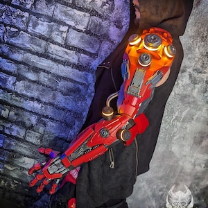 Progenitor FULL Arm Augmentation - Cyberpunk Light up LED Original ...