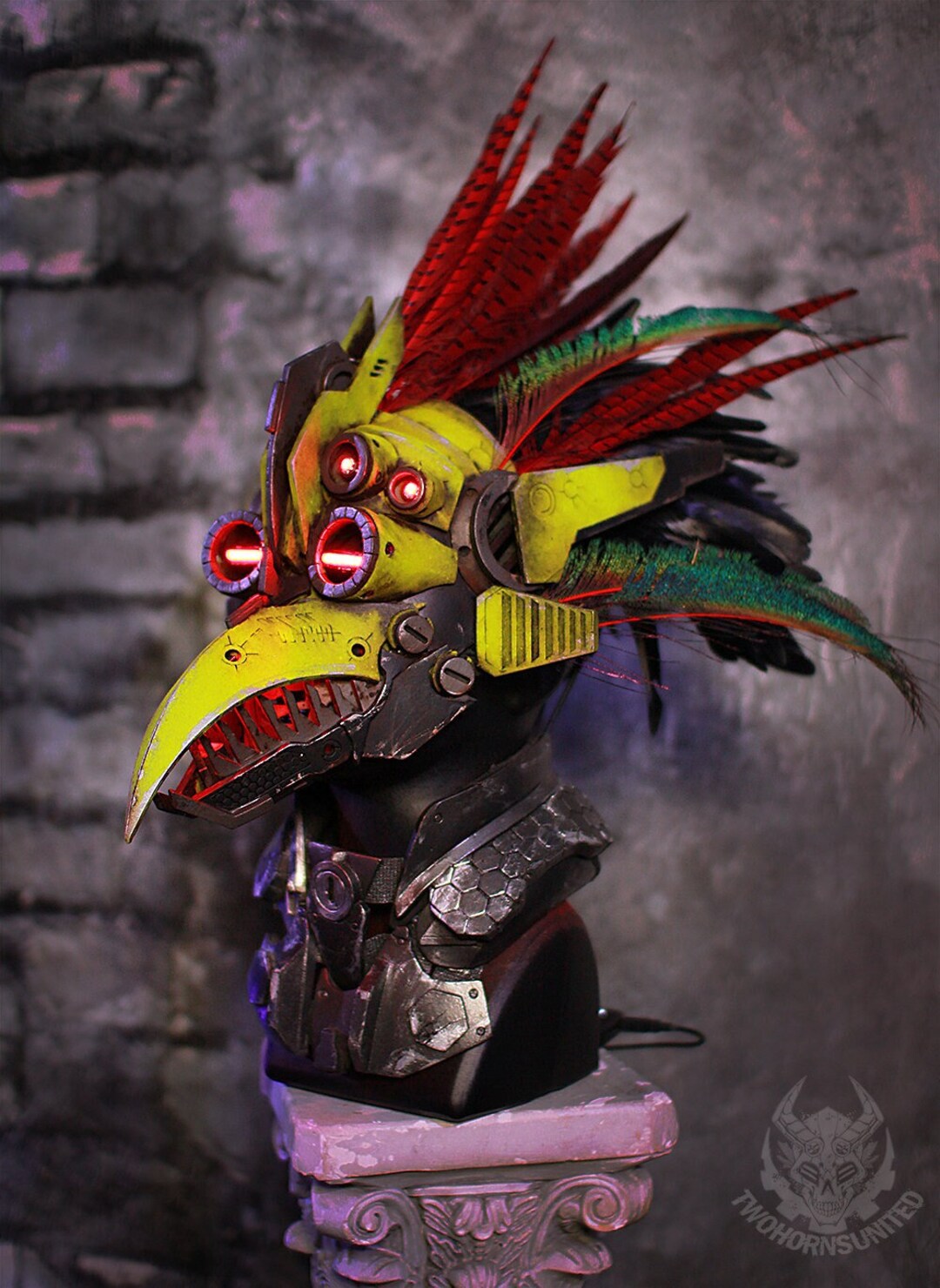 Guardian of Thoth Tribaltech Original Design One of a Kind Scifi Mask ...