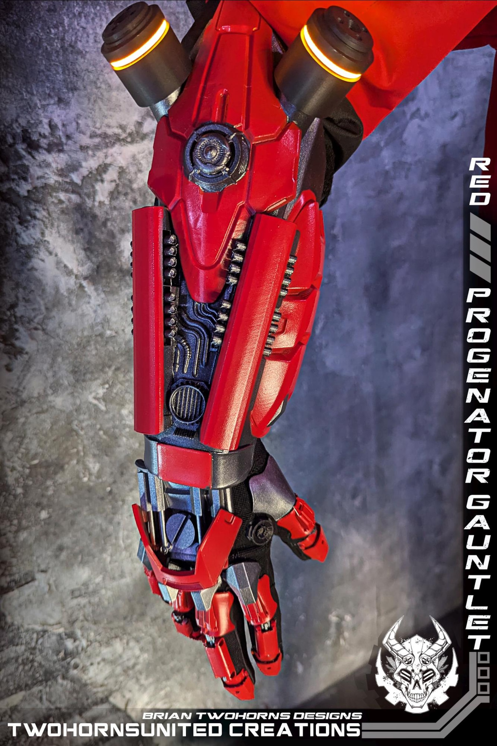 Progenitor Arm Augmentation - Cyberpunk Light up LED Original Design ...