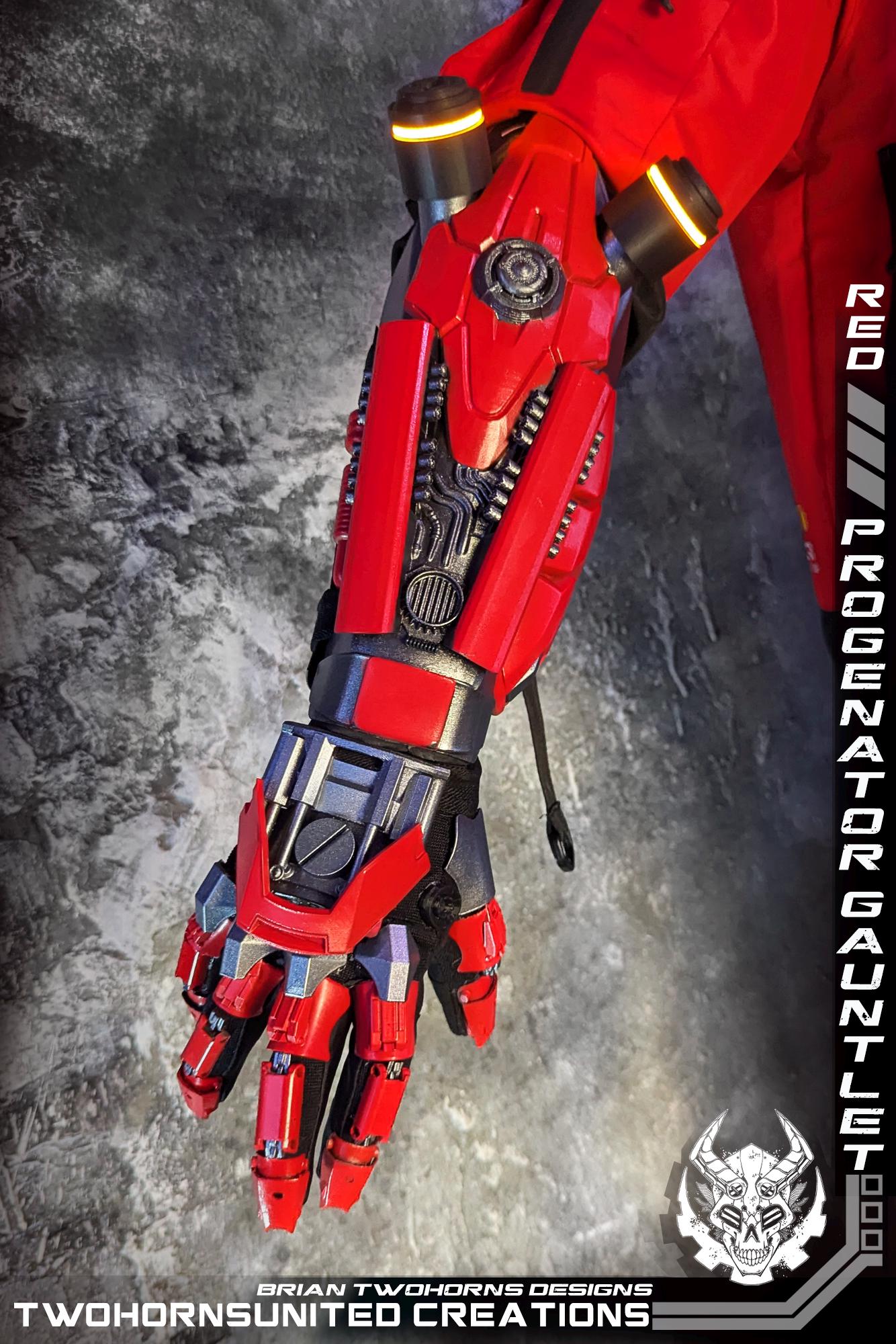 Progenitor Arm Augmentation - Cyberpunk Light up LED Original Design ...