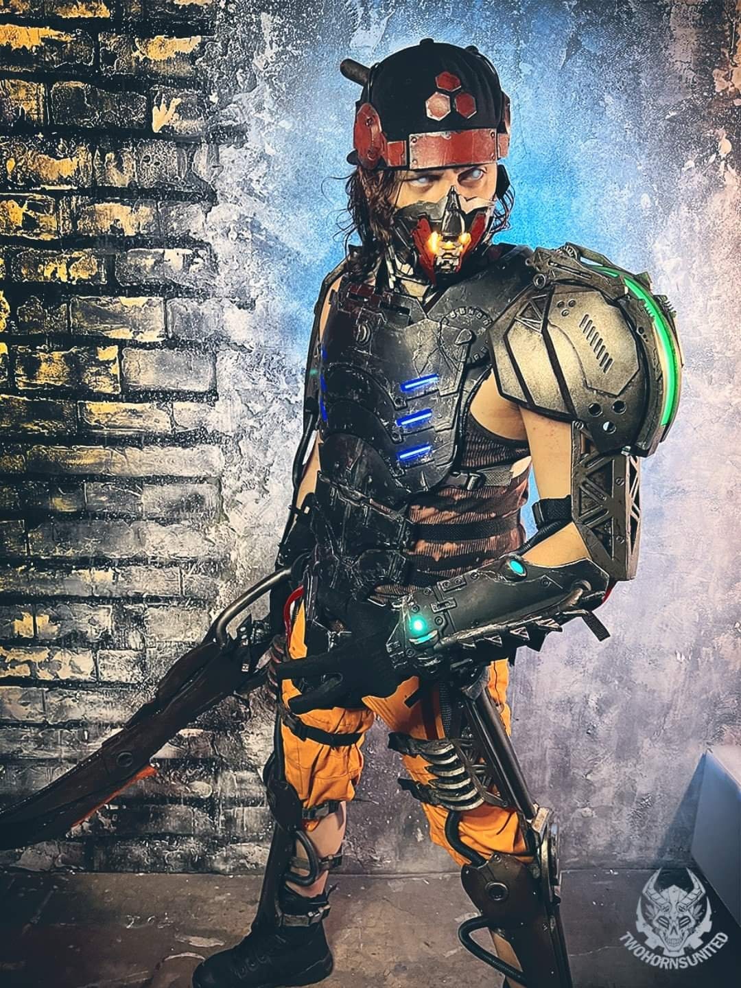 Cyberpunk Exo Light Compact Suit Human Strength Suit Transhumanism ...