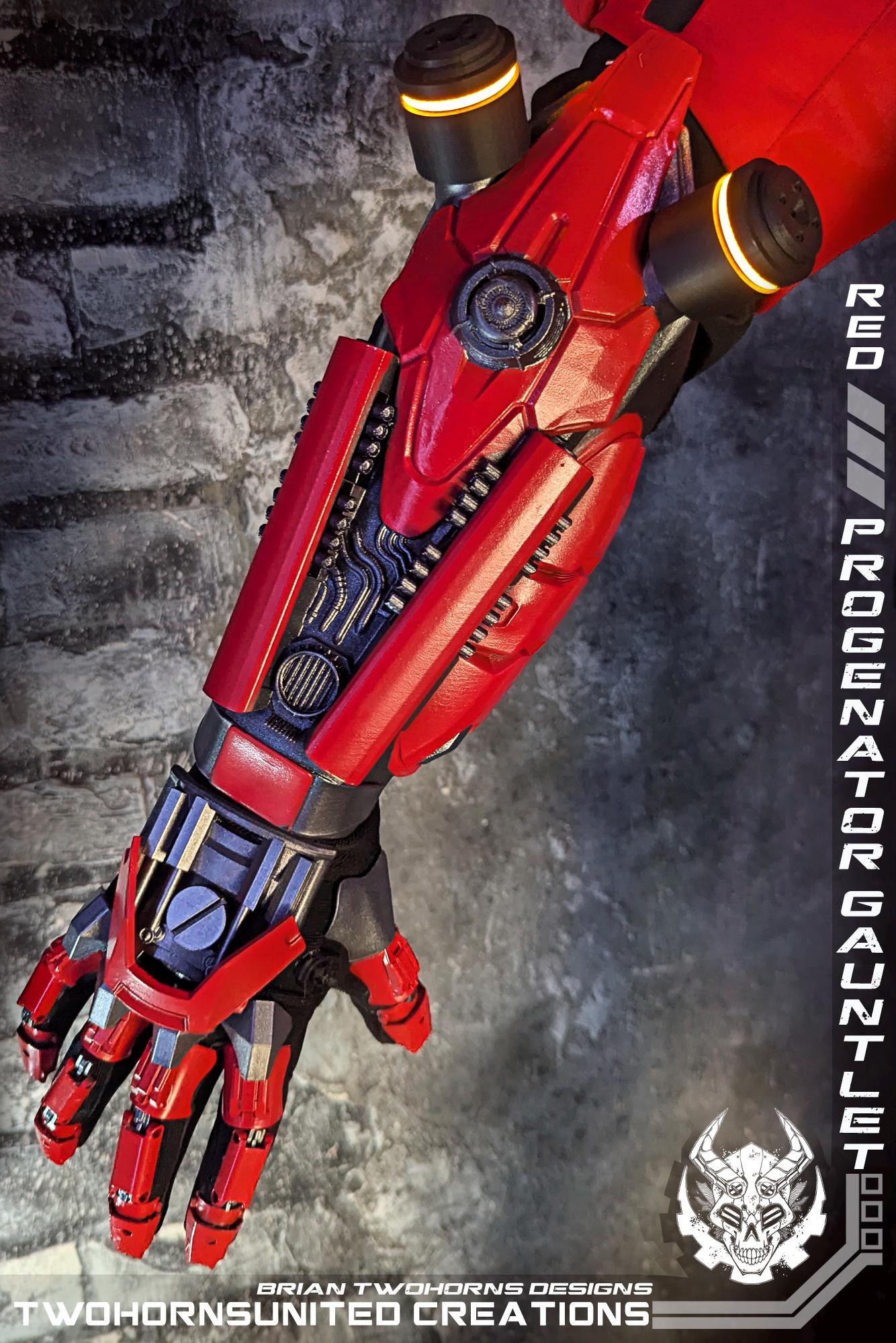 Progenitor Arm Augmentation - Cyberpunk Light up LED Original Design ...