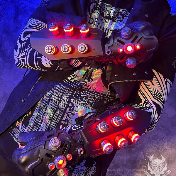 Cyberpunk Armor - Etsy