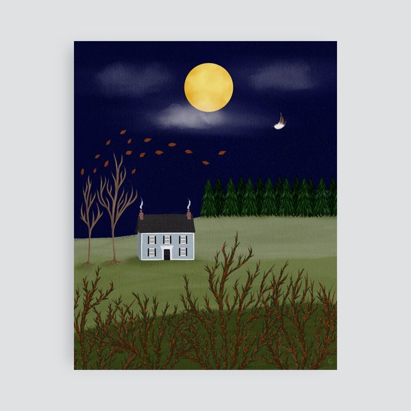 Primitive Landscapes - Etsy