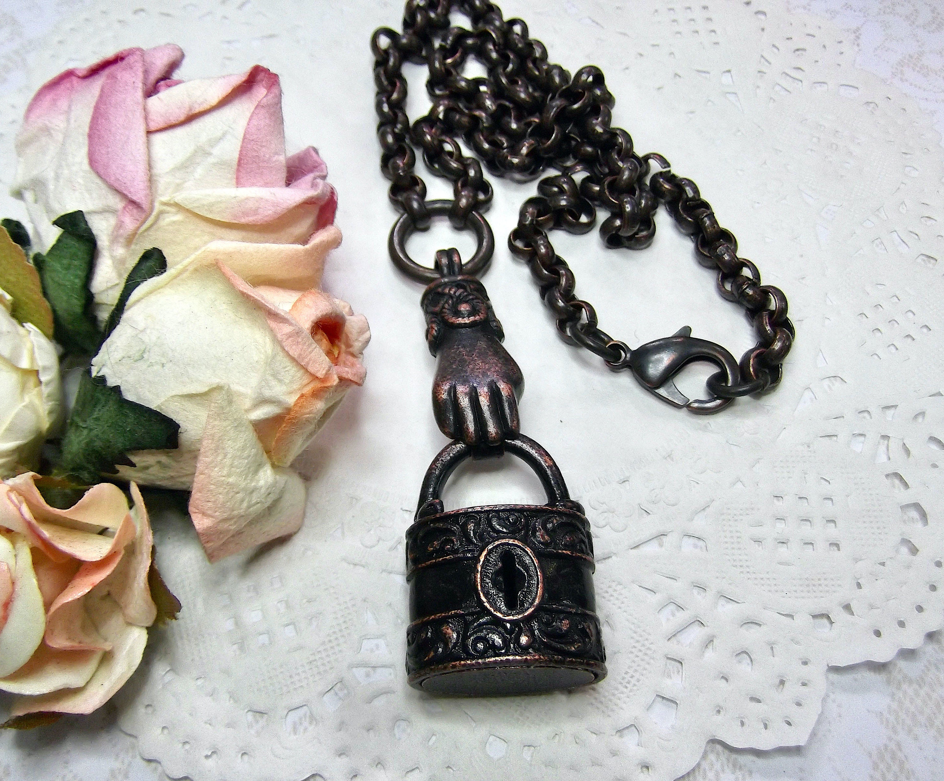 Crown Victorian Padlock