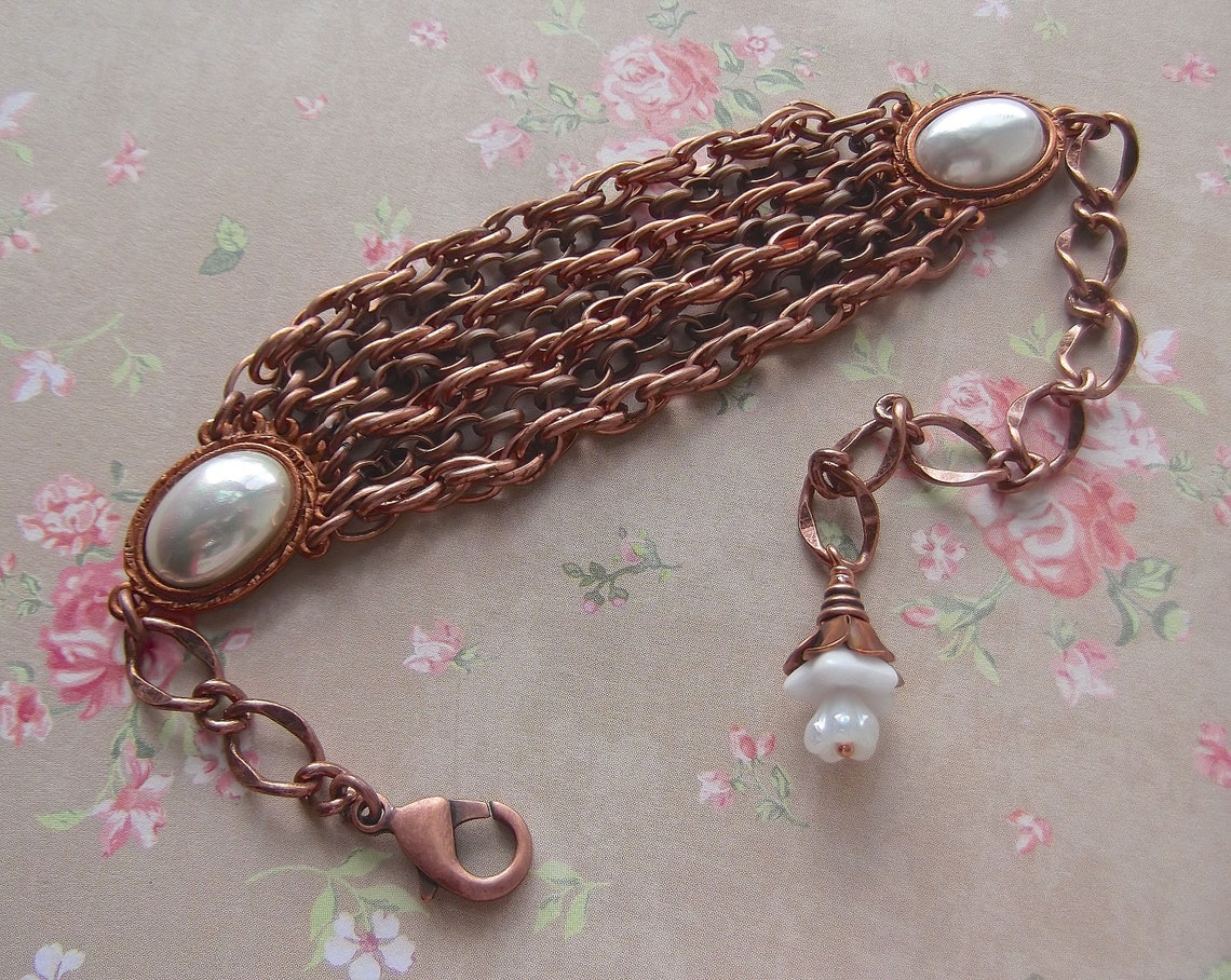 Gingerbread & Copper Multi Chain Gingerbread Bsue by 1928 - Etsy