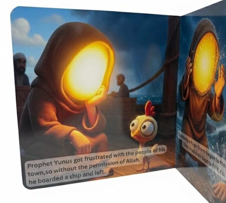 The Story of Prophet Yunus - Etsy Australia