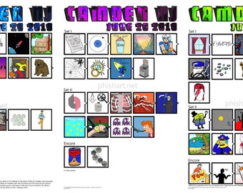This one's for the insiders. Phish Puzzle Story of the Ghostly Green ...