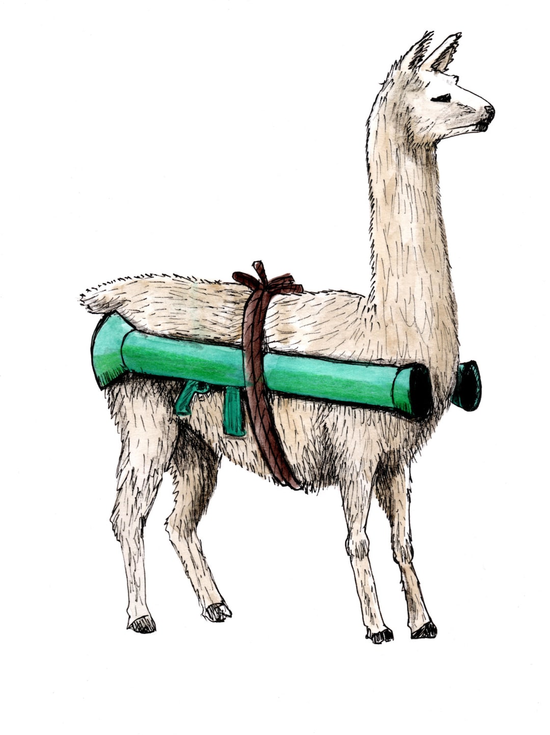 Llama- Phish Art Print Phanart Phishart Gamehendge - Etsy