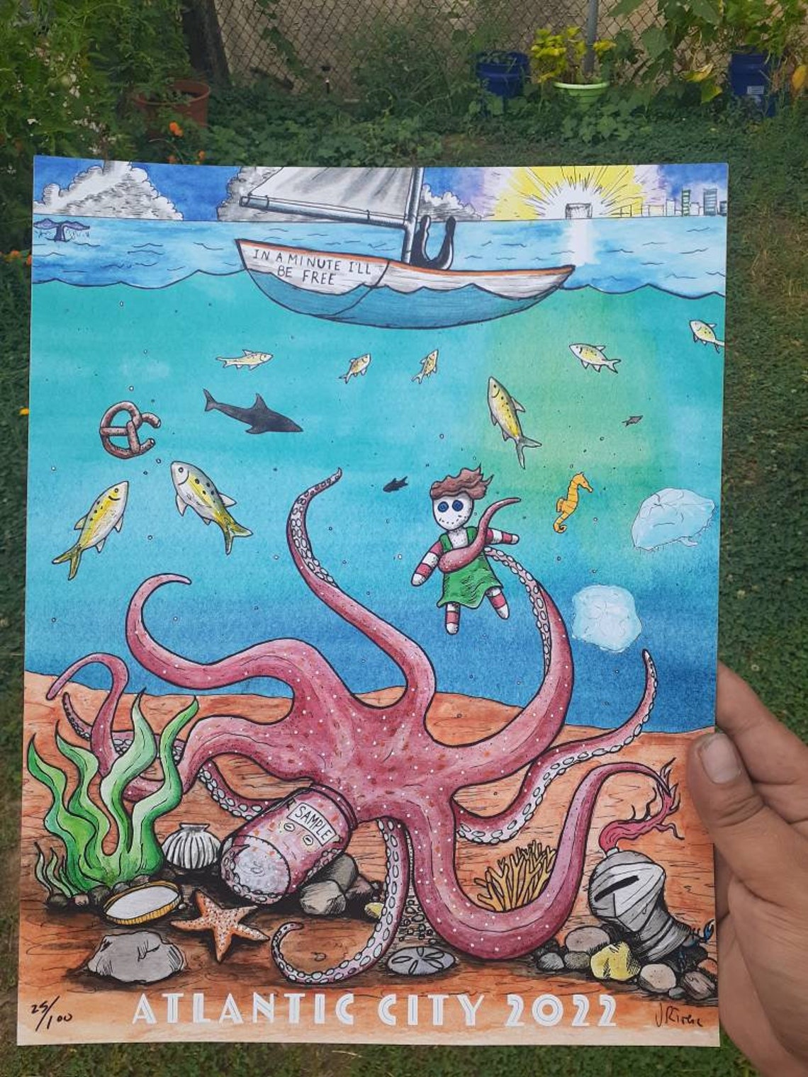 Phish Atlantic City 2022 Phan Art Print Phish Poster Phish Art - Etsy