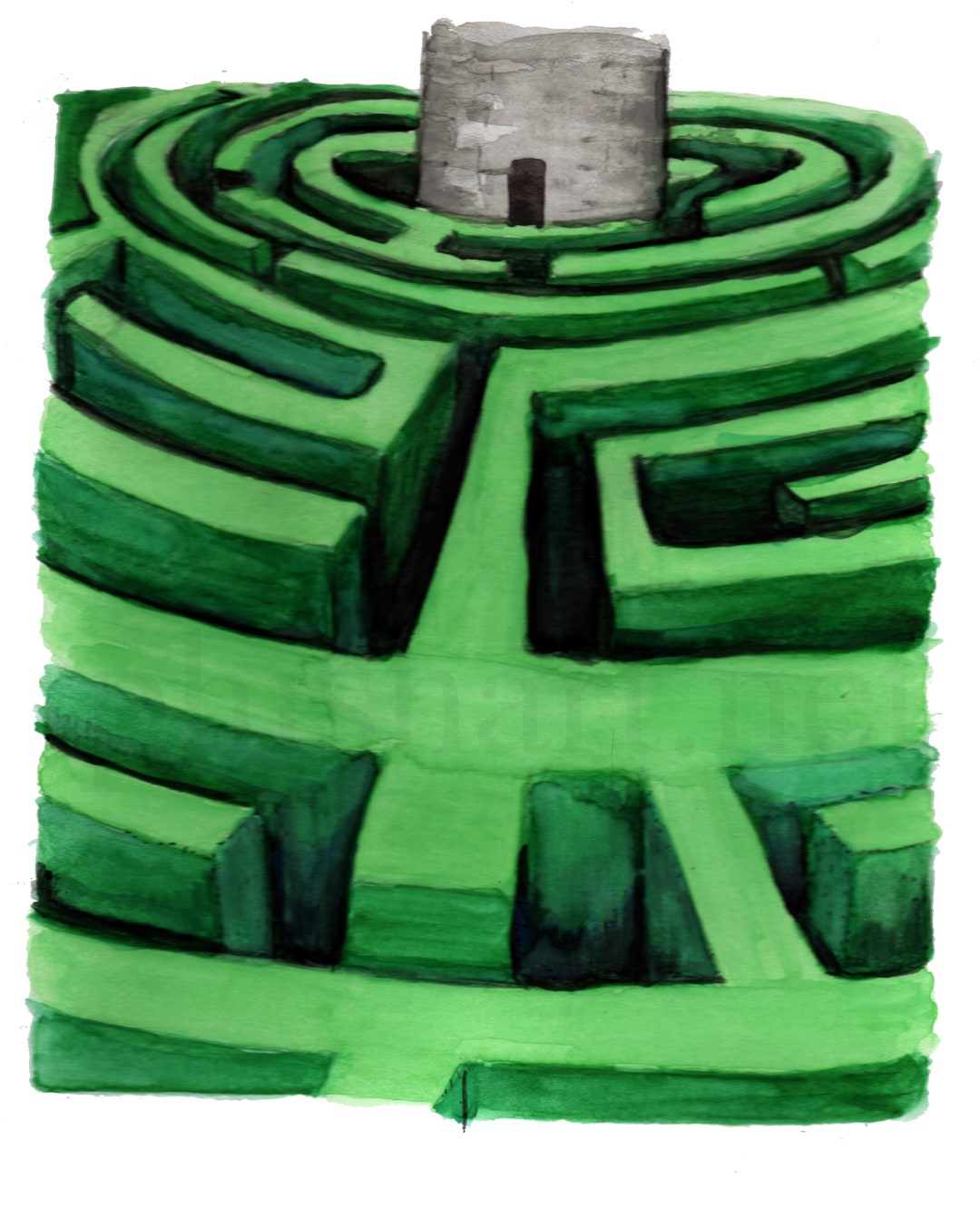 Maze - Phish Art Print Song Art Phanart Phishart Maze Print - Etsy