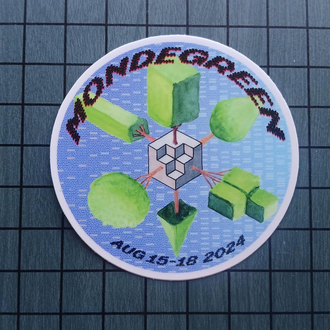 Phish Mondegreen Vinyl Sticker - Etsy