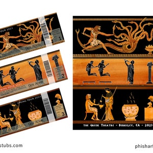 Phish Greek Theatre 2023 Phan Art Print Phish Poster Phish Art - Etsy