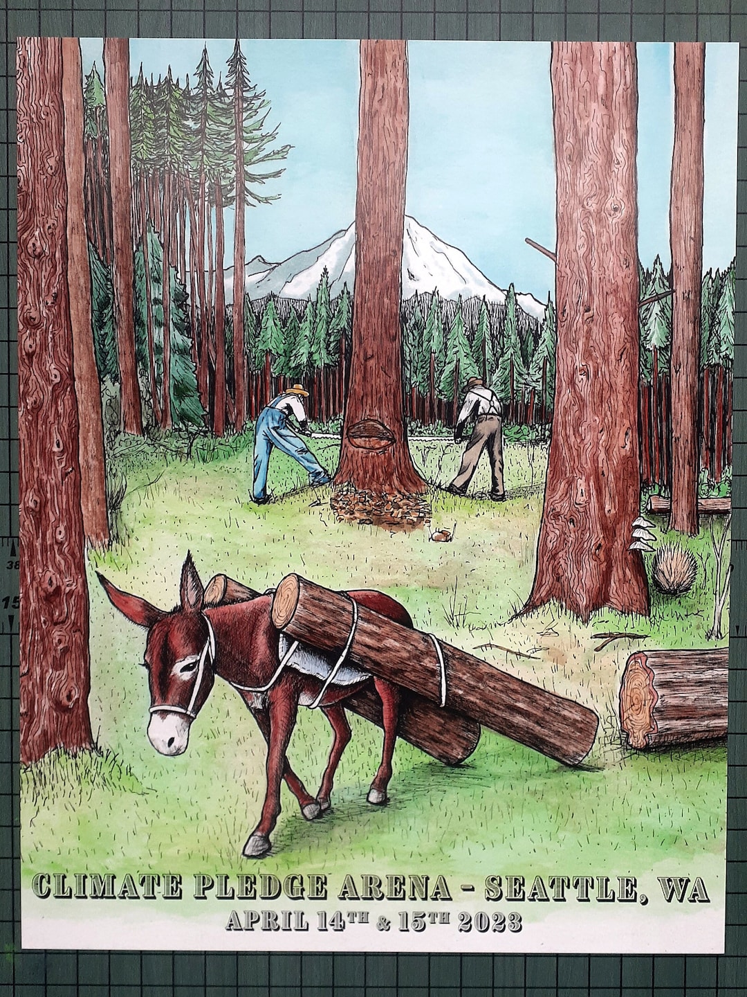 Phish Seattle 2023 Phan Art Print Phish Poster Phish Art - Etsy