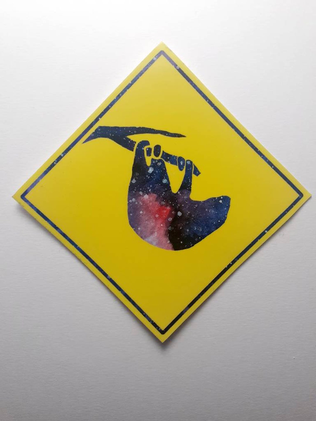 Phish Space Sloth Crossing Vinyl Sticker - Etsy