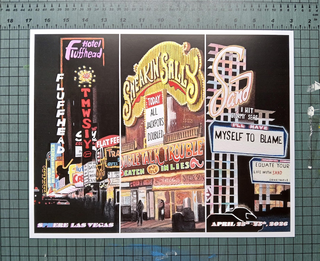 Phish Sphere 2026 Week 2 Poster 11x14 Art Print Las Vegas Phishart ...