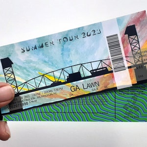 Phish Wilmington 2023 Ticket Stub Phan Art Phish Print Phish Poster - Etsy