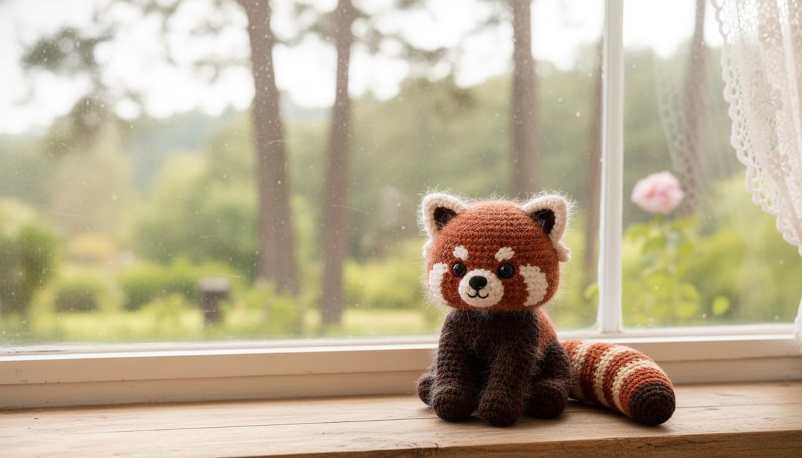 Realistic Red Panda CROCHET PDF GUIDE - Etsy