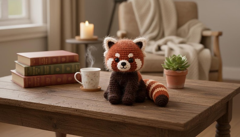 Realistic Red Panda CROCHET PDF GUIDE - Etsy UK