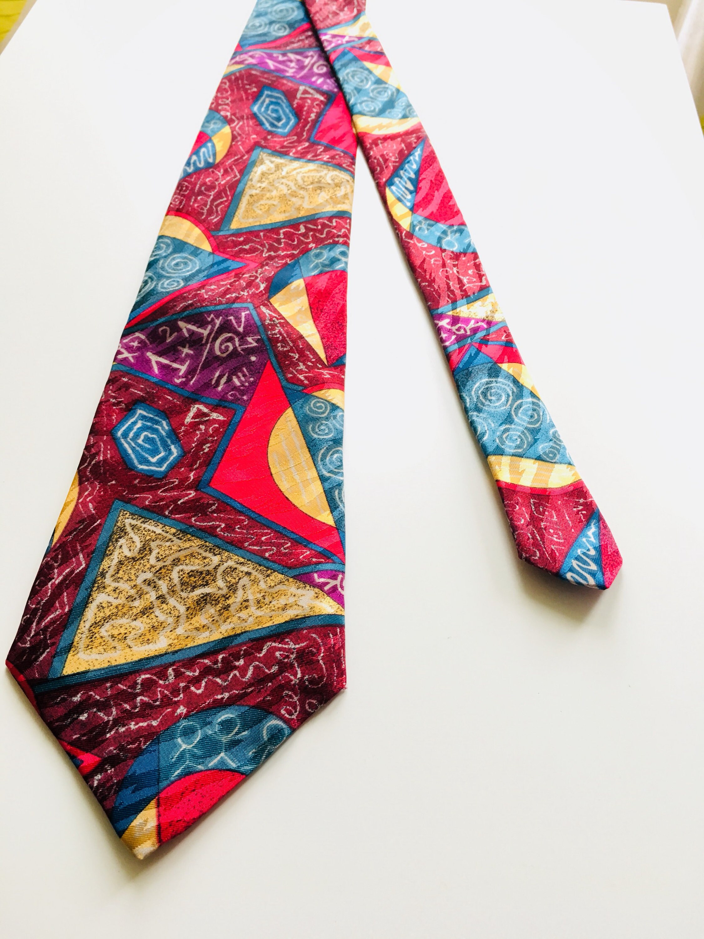 Vintage Math Tie Mathematics Physics Novelty Tie 11 - Etsy