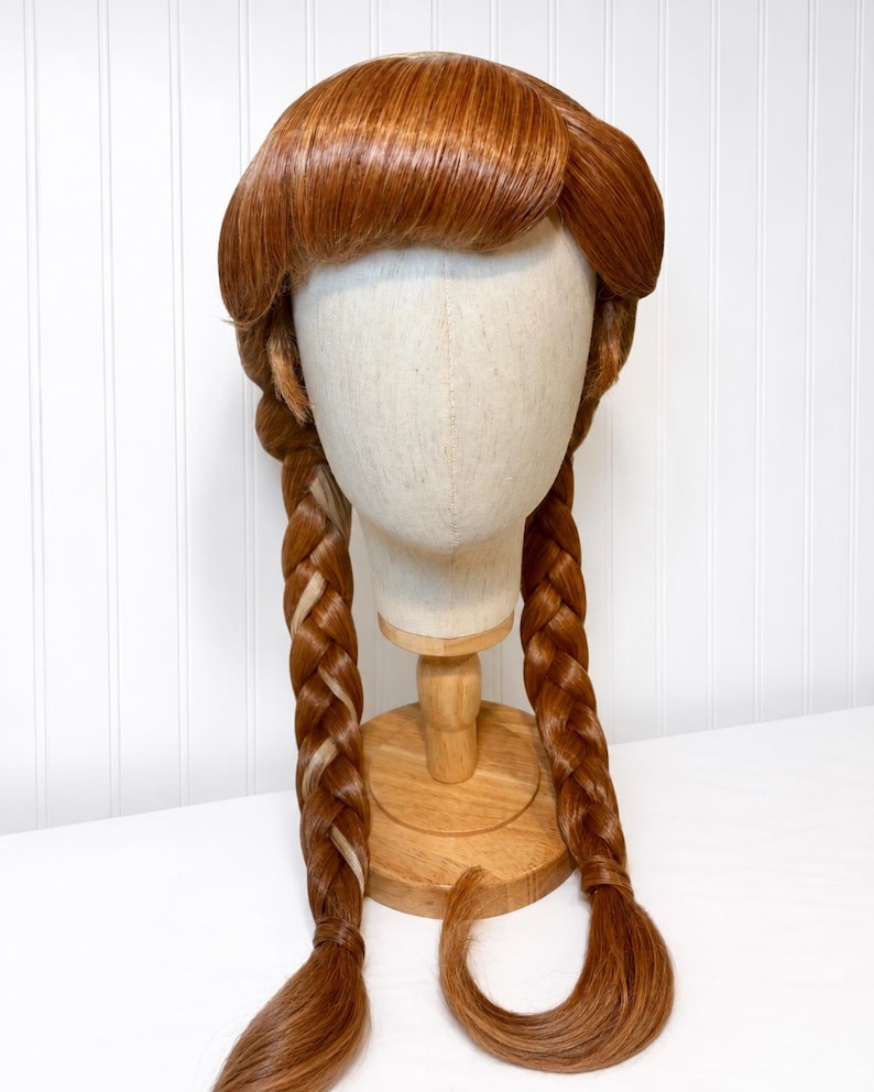Anna Inspired Braided Wig – Ice Princess Cosplay Professional Pre ...