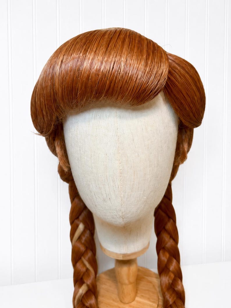 Anna Inspired Braided Wig – Ice Princess Cosplay Professional Pre ...