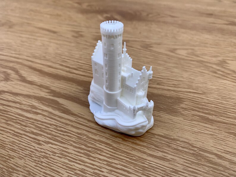 Lichtenstein 3D Printed Historical Scale Model Fairytale Castle With ...
