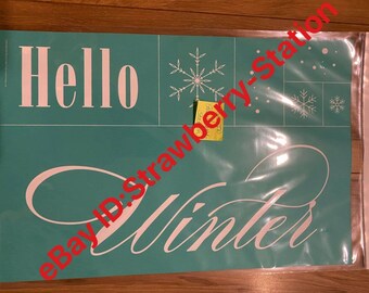 Chalk Couture Christmas Stencil - Etsy