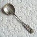 HILDESHEIMER ROSE Pattern Whipped Cream Pudding Spoon ANTIKO 90 Silver ...